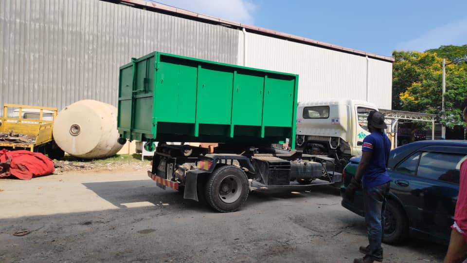 Roro Bin Fabrication in Malaysia - ONE MACHINE ENGINEERING SDN BHD