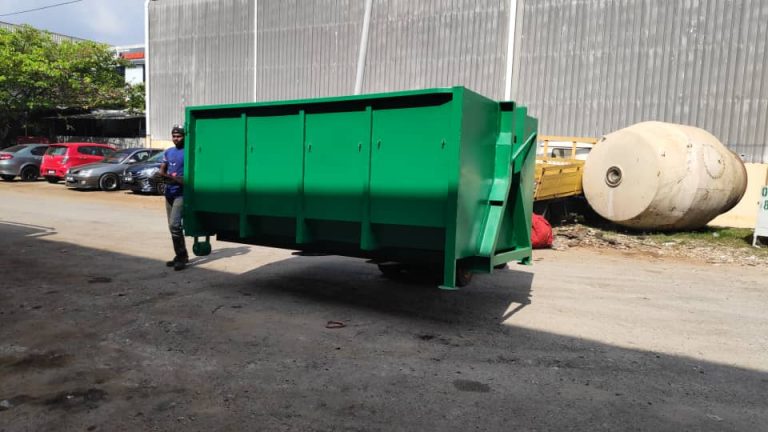 Roro Bin Fabrication in Malaysia - ONE MACHINE ENGINEERING SDN BHD