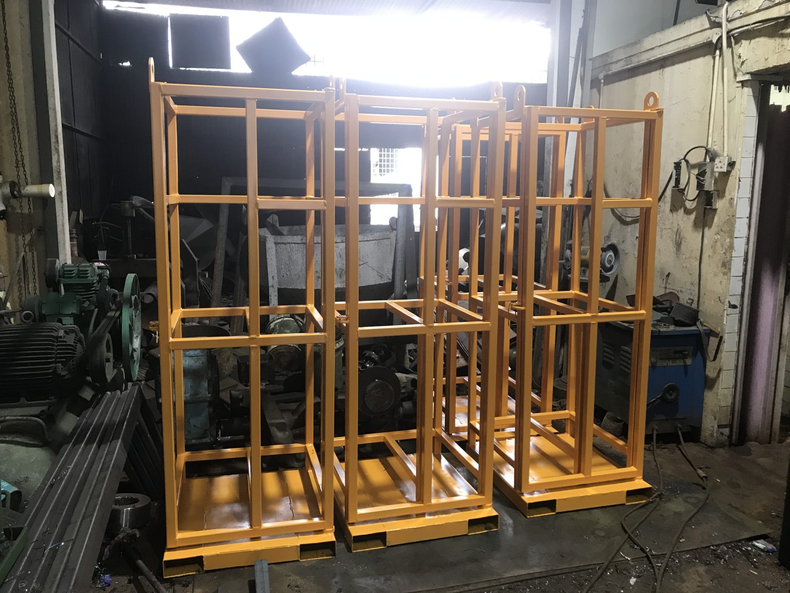 Oxygen Tanks Lifting Cage - ONE MACHINE ENGINEERING SDN BHD