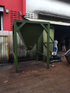 Bulk Discharge hopper @ Puchong - ONE MACHINE ENGINEERING SDN BHD