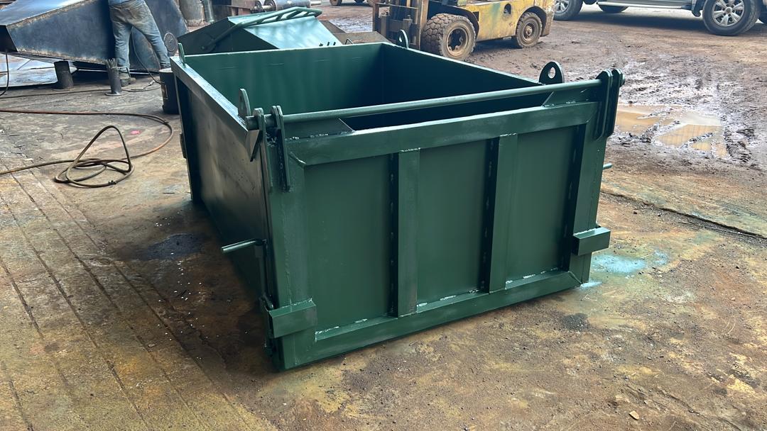 Tipper Lifting Bin @ Puchong - ONE MACHINE ENGINEERING SDN BHD