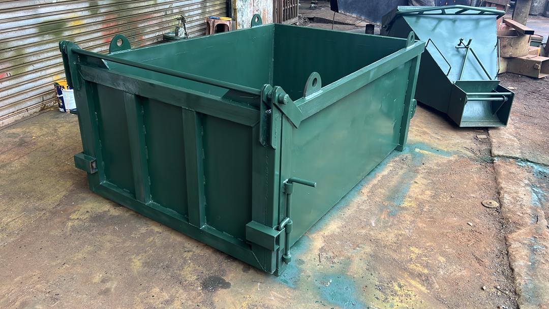Tipper Lifting Bin @ Puchong - ONE MACHINE ENGINEERING SDN BHD
